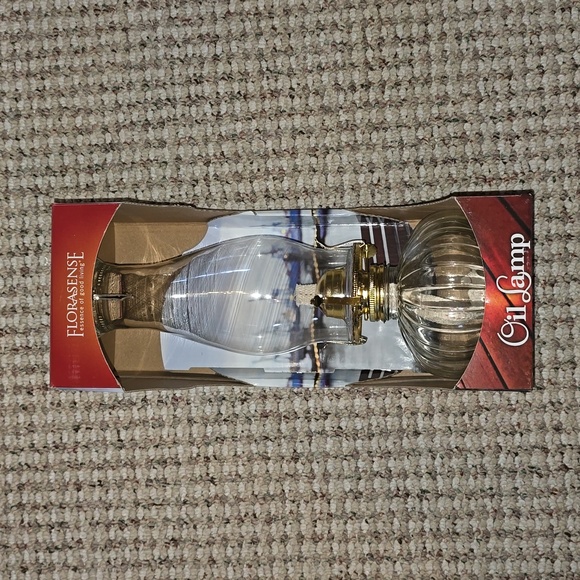 Florasense | Accents | New Glass Oil Lamp | Poshmark